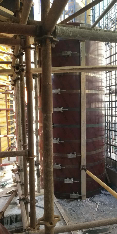 Huge Diameter wooden Square Circle Formwork Round Column from China ...