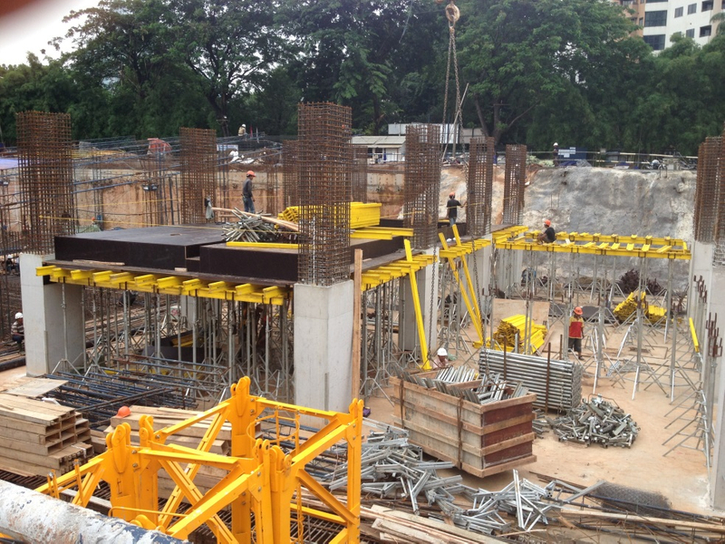 Pier Column Formwork Column Box Formwork Gang Form for Construction ...