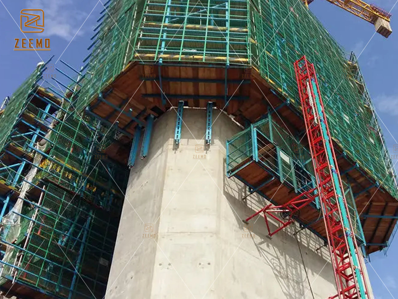 Hydraulic Self-climbing Formwork Cantilever Climbing Formwork from ...