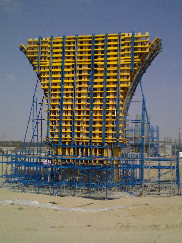 Pier Column Formwork Column Box Formwork Gang Form for Construction ...